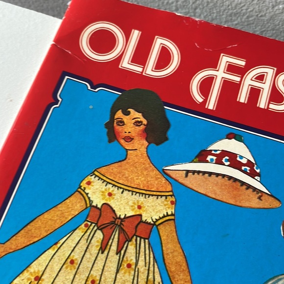 Vintage | Office | Uncut Old Fashioned Cutout Paper Dolls Costumes From ...